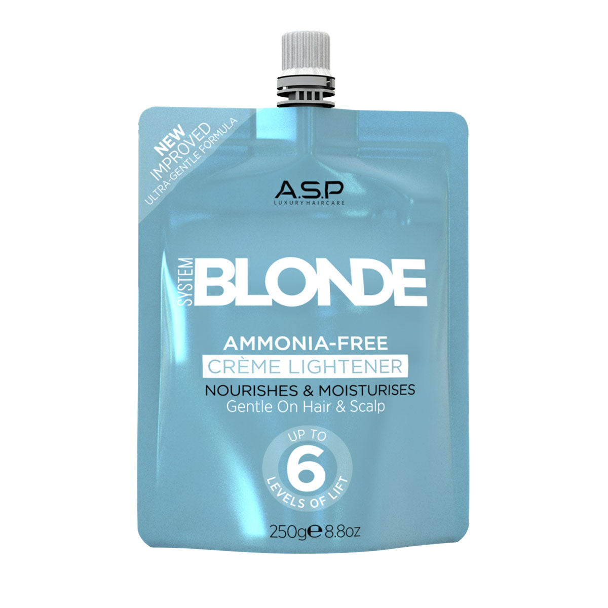 ASP System Blonde Ammonia Free Lightening Crème 250g – Ultimate Hair ...